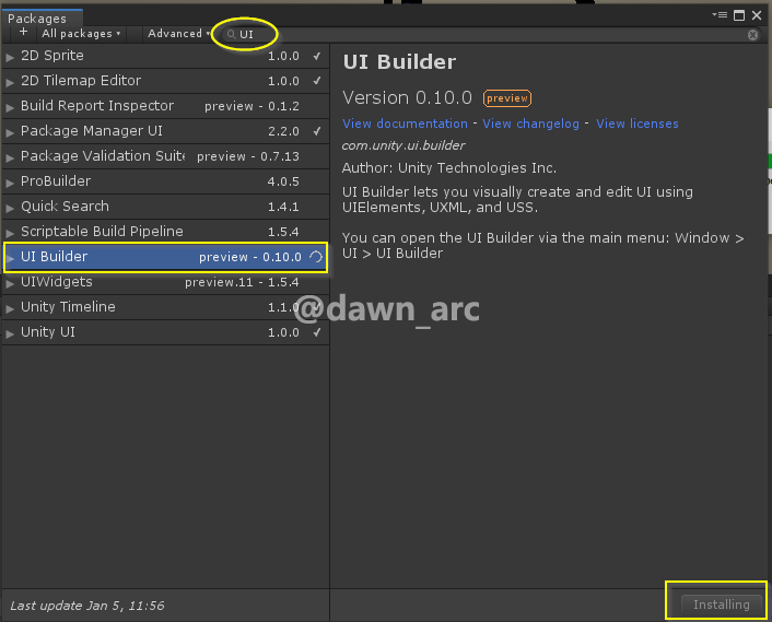 [Unity]GUI Notes (UIElements, etc)